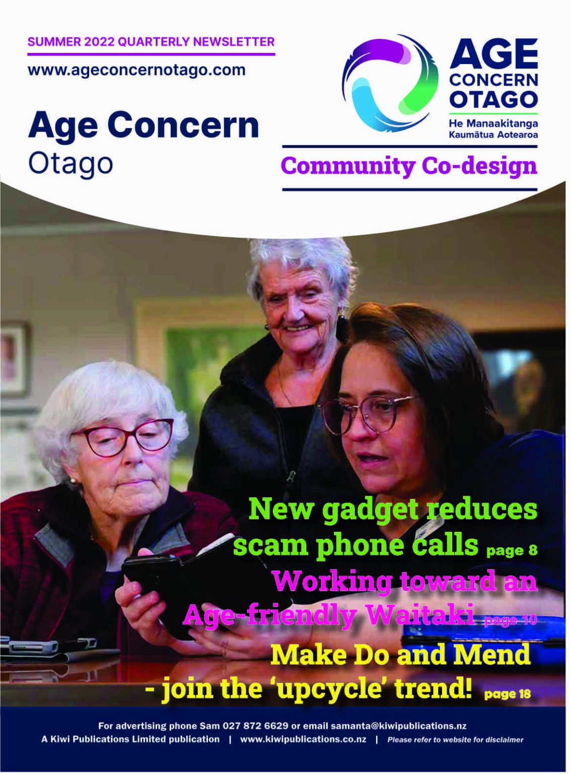 Age Concern Otago - Kiwi Publications